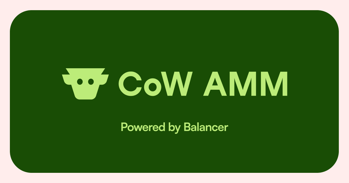 CoW AMM DeFi Liquidity Pools
